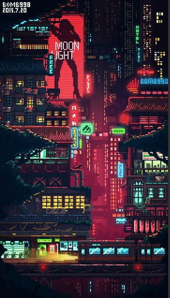 Cyberpunk Streets Pixel Art Game Assets Cc By Ansimuz R Gamedev