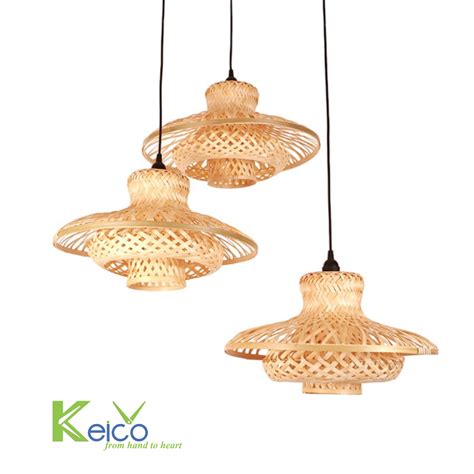 Bamboo Pendant Light 45×28 Cm 8423060706 Vietnam Rattan And Bamboo