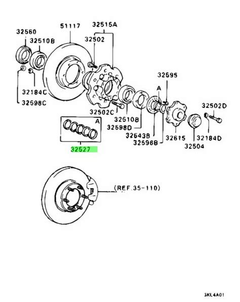 Buy Genuine Mitsubishi MB241229 Shim Set,fr Wheel Hub. Prices, fast ...