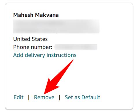 How To Delete An Address On Amazon