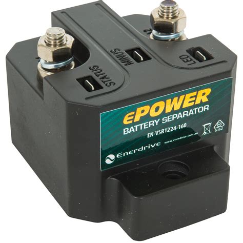 Enerdrive 160a Voltage Sensitive Relay Roam Vehicle Outfitters Nz