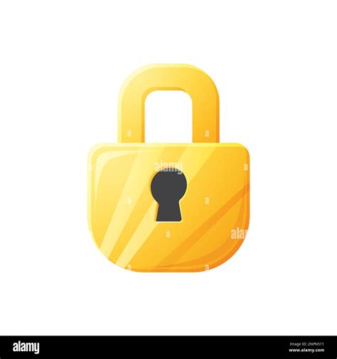 Game Ui Asset Gaming User Interface Lock Icon Vector Illustration Stock Vector Image And Art Alamy