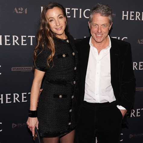 Wonka Star Hugh Grants Sweetest Moments With His Wife Anna Eberstein
