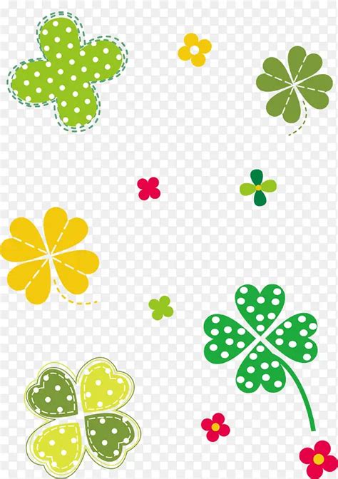 卡通幸运四叶草png图片素材下载图片编号10875834 Png素材网