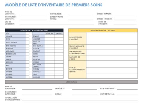 Modèles Gratuits De Liste Dinventaire Smartsheet