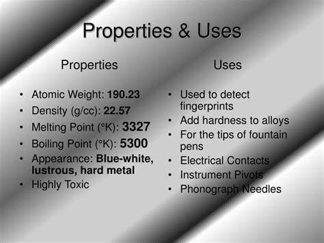 Ppt Osmium Powerpoint Presentation Free Download Id 6904938