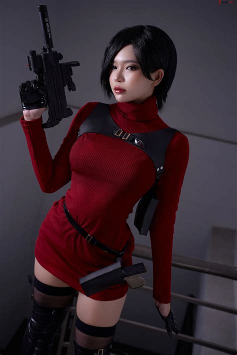 Zinieq ジニcosplayer Cosplay Ada Wong Resident Evil 39 Photos