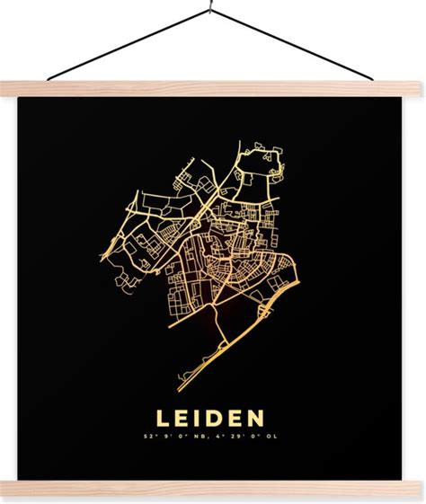 Posterhanger Incl Poster Schoolplaat Plattegrond Stadskaart