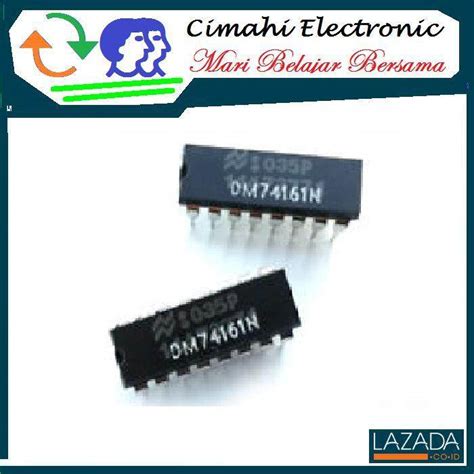IC 74161 4 BIT SYNCHRONOUS COUNTER WITH ASYNCHRONOUS CLEAR Lazada