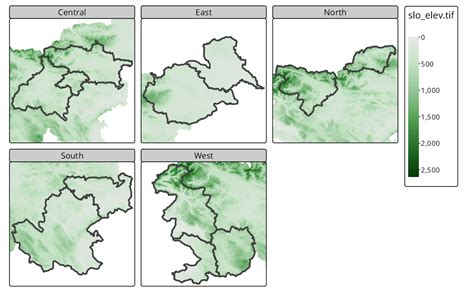 16 Facets Spatial Data Visualization With Tmap