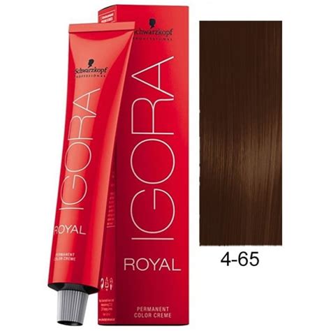 Schwarzkopf Igora Royal Permanent Hair Color Creme Tube 4 65 Medium
