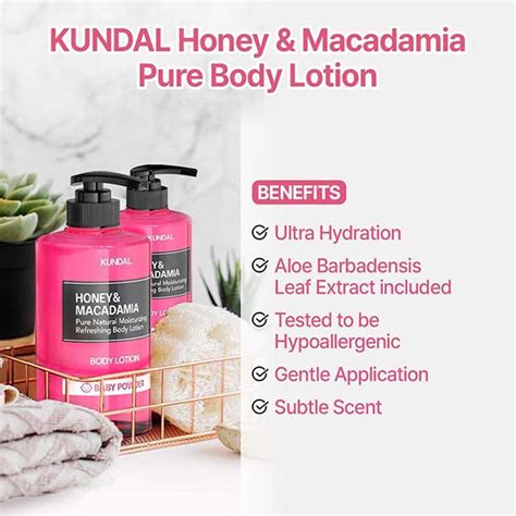 Buy Kundal Honey And Macadamia Pure Body Lotion White Musk 500 Ml