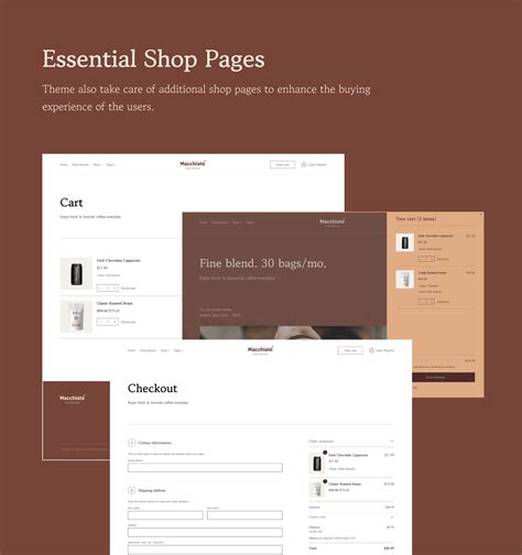 Macchiato Coffee Shop Woocommerce Theme