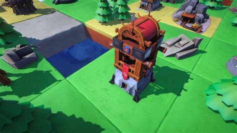 Stylized Tile World Map