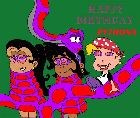 Happy Birthday Pythona By Lileehilee On DeviantArt