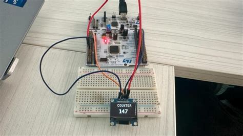 Ssd1306 Oled With Stm32 Nucleo Using Stm32cubeide