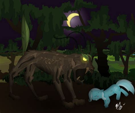 Mlp Trixie Timberwolf Battle By Ironhooves On Deviantart