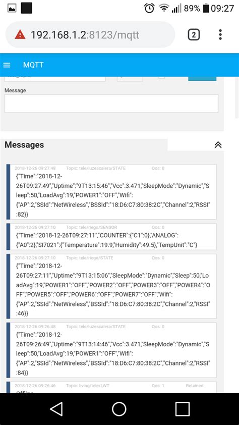 How Send Current Date And Time To Mqtt Topic · Issue 4734 · Arendst