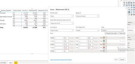 Solved Custom Icons For Conditional Formatting Not Workin