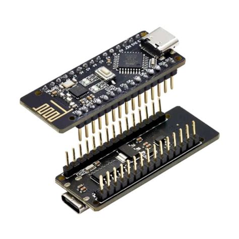 Placa Nano Rf Nrf24l01 Atmega328p Arduino Compatível Usb Tipo C Bit