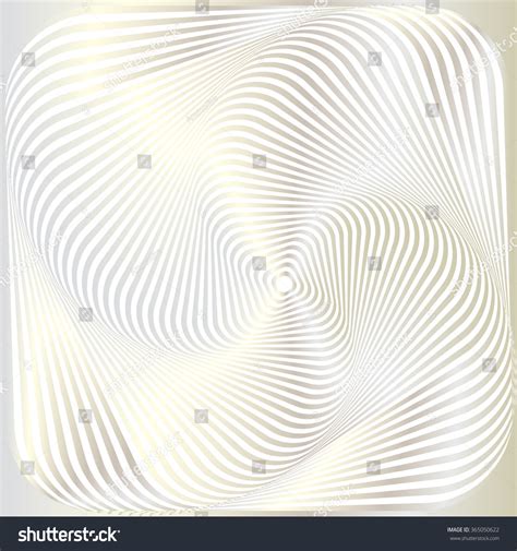 Abstract Monochromatic Illustration Formed By Swirling Stock Vector