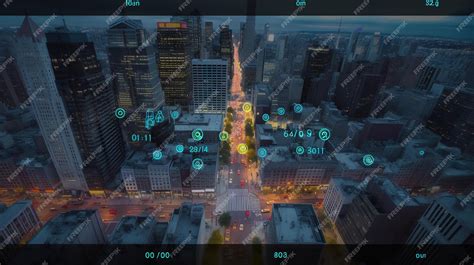 Free Photo Machine Learning Analytics Identify Person Technology In Smart City Generative Ai