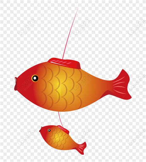 물고기 랜턴 Png 일러스트 무료 다운로드 Lovepik
