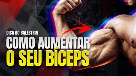 COMO AUMENTAR O MEU BÍCEPS YouTube