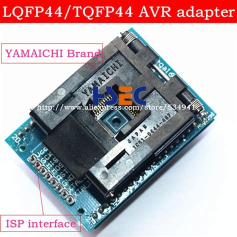 Top Quality Lqfp44 Tqfp44 To Dip40 Adapter Qfp44 Adpater Test Block For