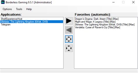 No Borderless Mode Shiness The Lightning Kingdom · Issue 381 · Codeusa Borderless Gaming · Github