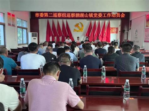 市委第二巡察组巡察泗湖山镇党委工作动员会议召开