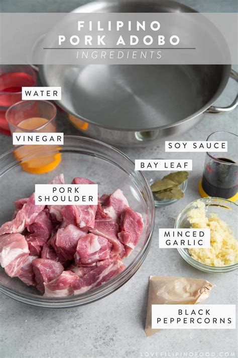 Pork Adobo Love Filipino Food