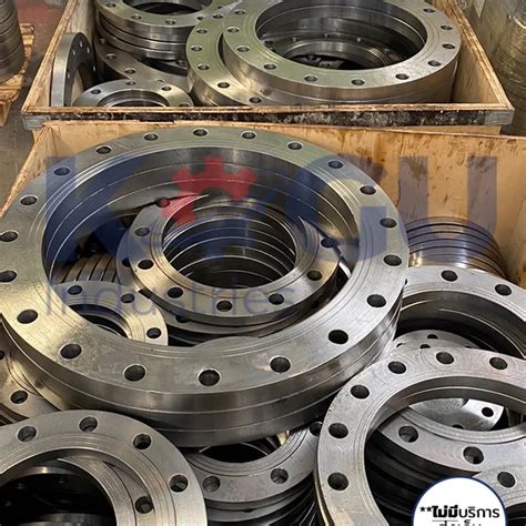 หน้าแปลนเหล็กเชื่อม Ff 150p Carbon Steel Raised Face Flange 150p 2 4 6 10 Kogu