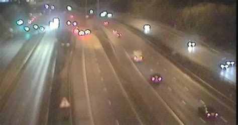 Live M60 Traffic Updates As Lanes Shut Following Crash