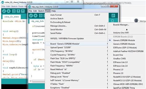 Praktek Gampang Jam Di Tv Dengan Arduino Part Esp Ntp