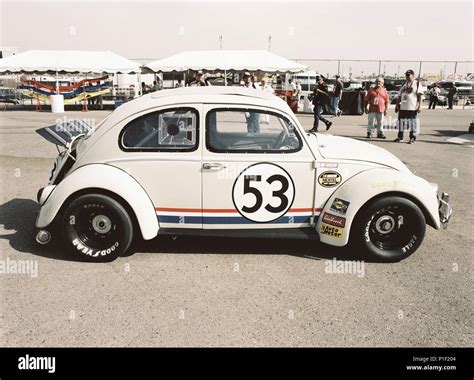 Herbie The Love Bug Side View Midlothian Movie Buff Transforms Old