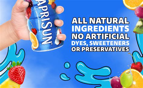 Capri Sun Juice Drink Blend Fruit Punch Flavored 12 Fl
