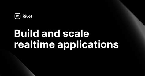 Github Rivet Ggrivet 🔩 Serverless For Stateful Backends