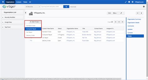 4 Vtiger Extensions To Customize Your Crms Screen Layout Vtiger Experts