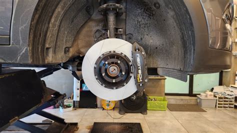 브레이크 튜닝 네오테크 전륜 4p355mm 후륜 350mm 디스크 리어 확장 네이버 블로그