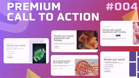 004 9 Premium Call To Action 2 2 Vuejs 3 Tailwindcss YouTube