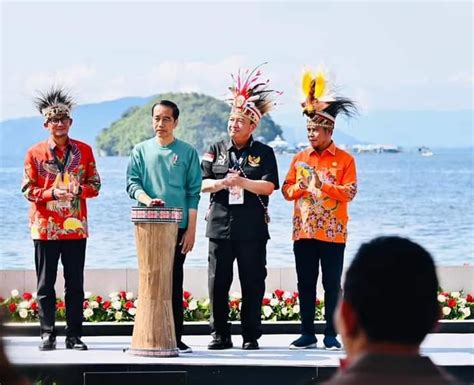 Sambutan Presiden Joko Widodo Pada Peresmian Pembukaan Papua Street