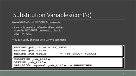 Sql Readable Outputs Oracle Sql Fundamentals Ppt Free Download