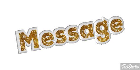 Message Word Animated  Logo Designs