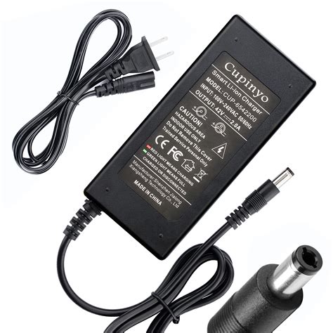 42v 2a Universal Charger 1 Prong For 36v Lithium Battery Compatible