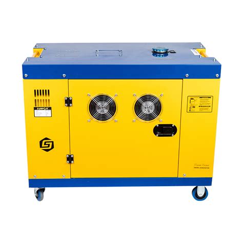 Standby Single Cylinder 3 Phase 10kw Super Silent Generator Diesel