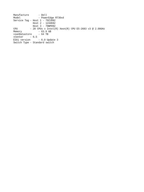 Server Spec Pdf