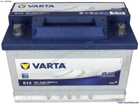 Аккумулятор Varta Blue Dynamic 74Ah 680A 574013068 купить в Кишиневе