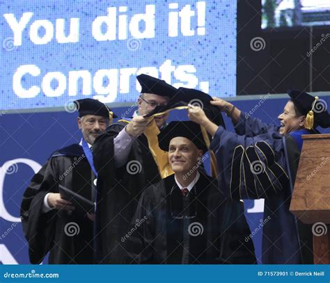An Honorary Doctoral Degree Bestowed At Nau Editorial Photo Image Of