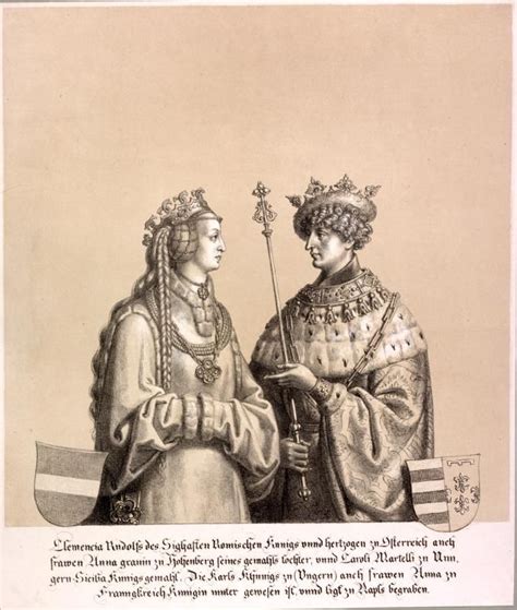 Clementia Klementia Von Habsburg 1293 Fifth Daughter Of King